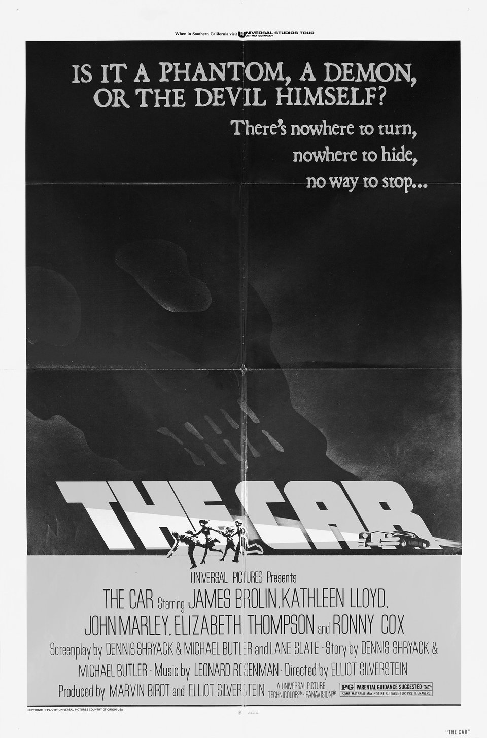 The Car 1977 U.S. One Sheet Poster - Posteritati Movie Poster Gallery