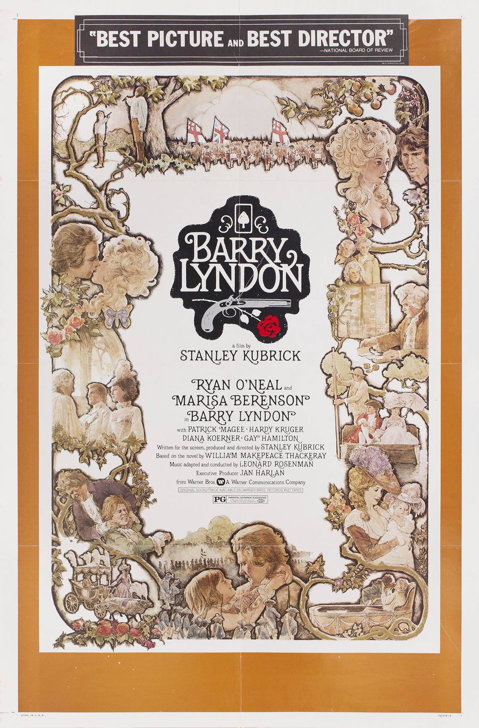 Barry Lyndon 1975 U.S. One Sheet Poster - Posteritati Movie Poster Gallery