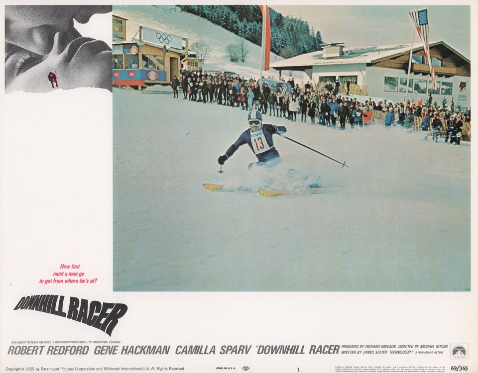 Downhill Racer Original 1969 U.S. Scene Card Set of 5 - Posteritati ...