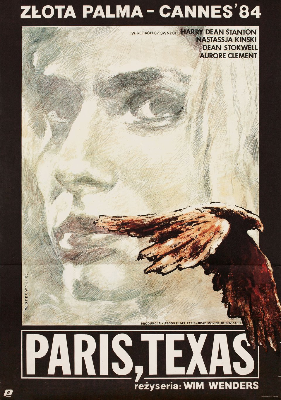 Paris, Texas 1985 Polish B1 Poster - Posteritati Movie Poster Gallery