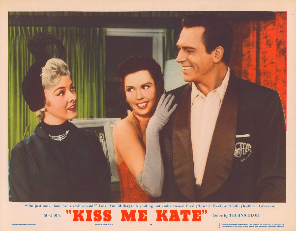 Kiss Me Kate Original 1953 U.S. Lobby Card Set - Posteritati Movie ...