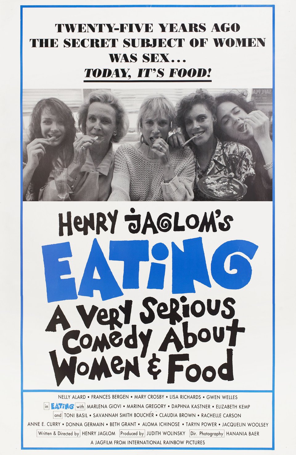 Eating Original 1990 U.S. One Sheet Movie Poster - Posteritati Movie ...