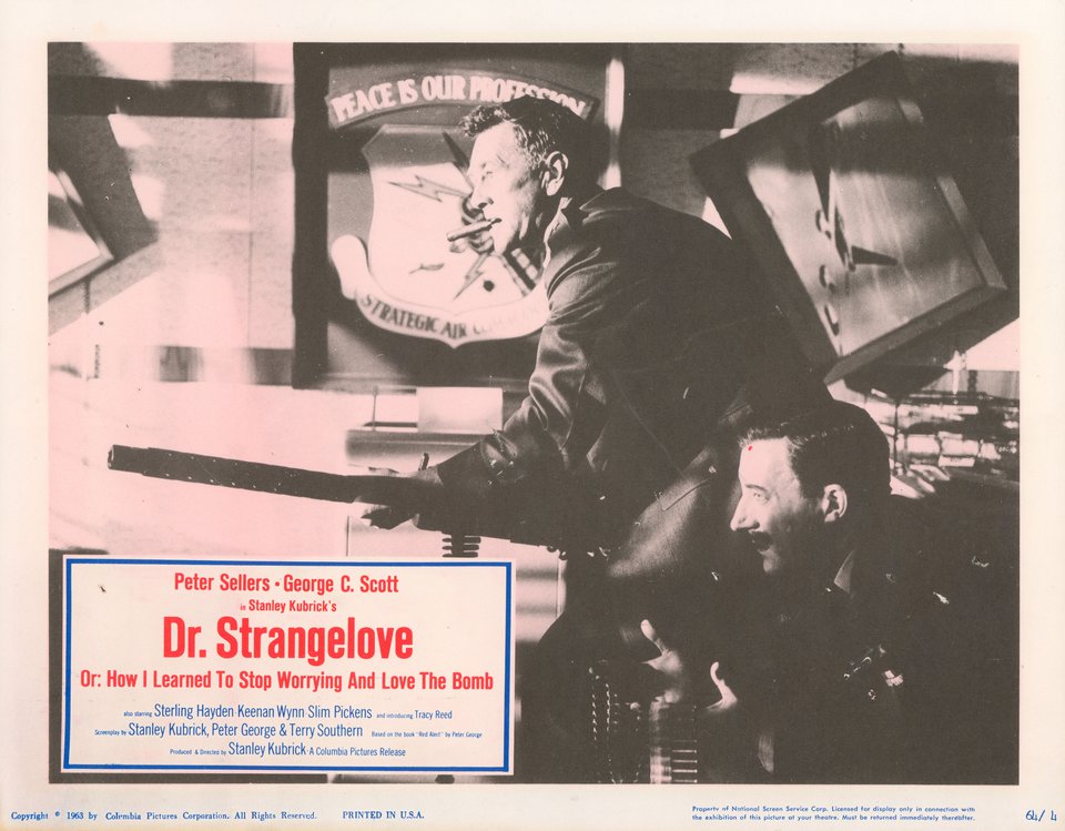 Dr. Strangelove 1964 U.S. Scene Card - Posteritati Movie Poster Gallery