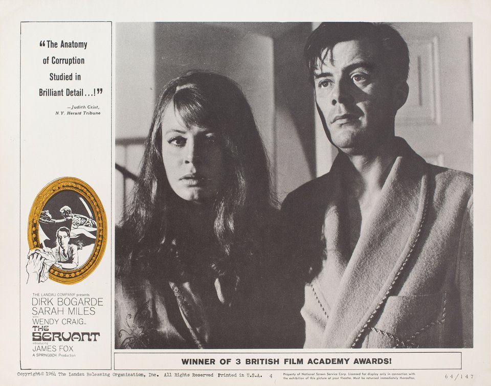 The Servant Original 1964 U.S. Scene Card - Posteritati Movie Poster Gallery