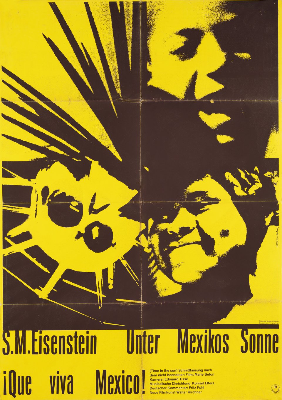 ¡Que viva Mexico! Original 1962 German A1 Movie Poster - Posteritati ...