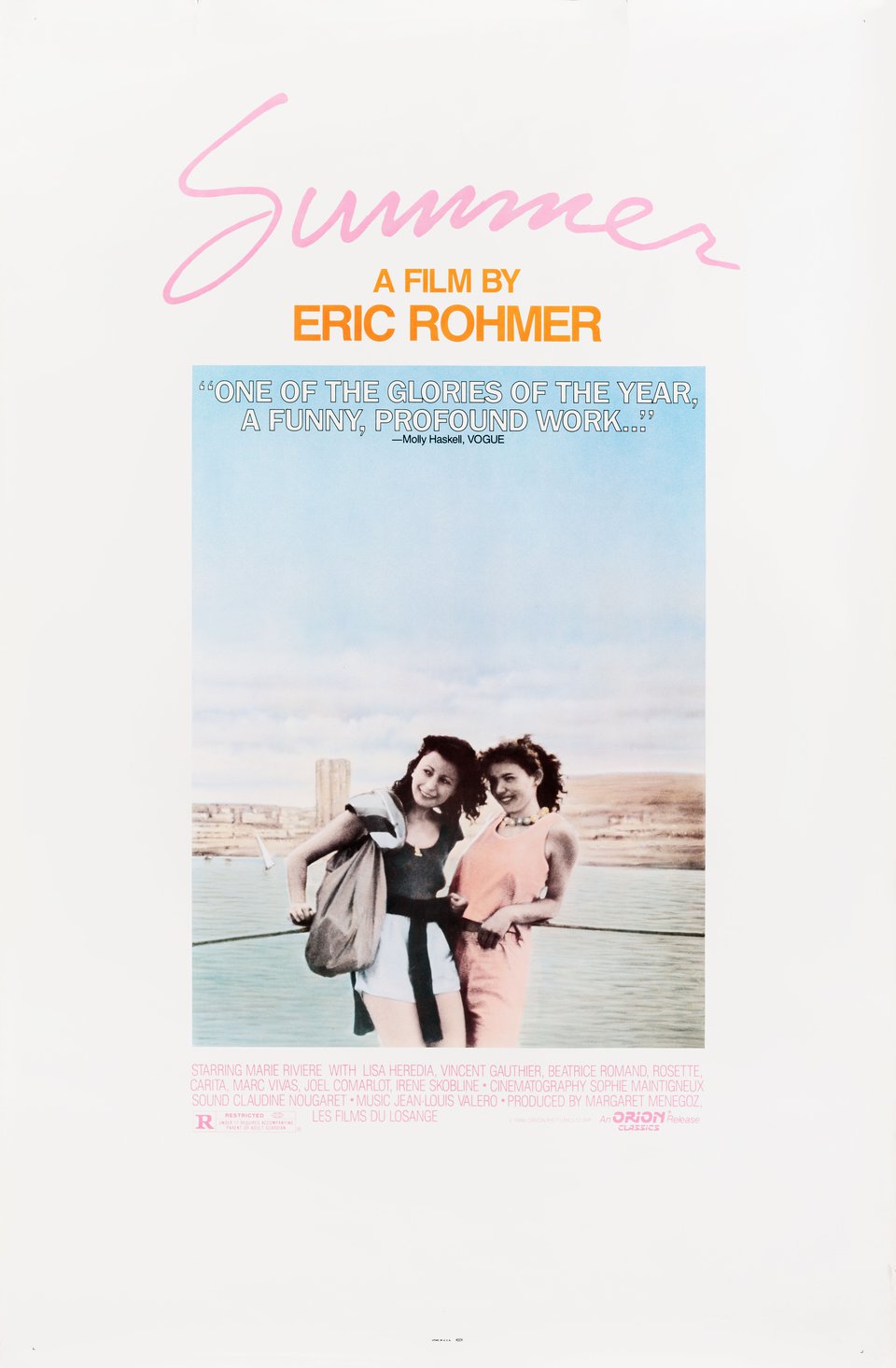 Summer 1986 U.S. One Sheet Poster - Posteritati Movie Poster Gallery