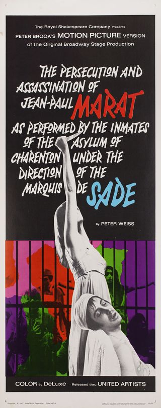 Marat Sade (1967) Original Movie Posters - Posteritati Movie Poster Gallery