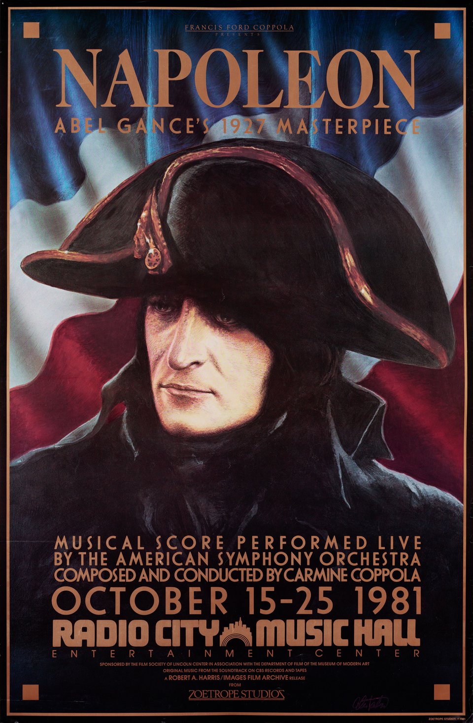 Napoleon R1981 U.S. One Sheet Poster Signed - Posteritati Movie Poster ...