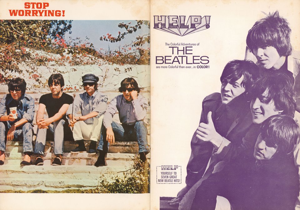 Help! Original 1965 Japanese Movie Program - Posteritati Movie Poster Gallery