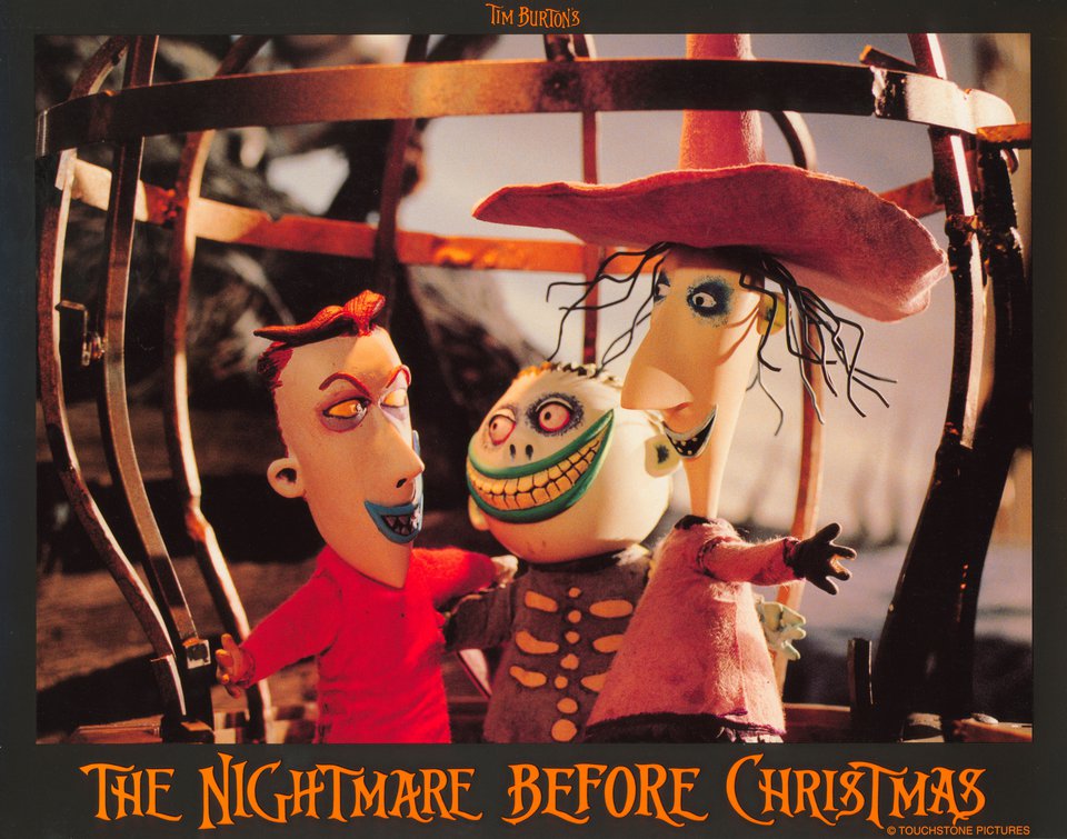 The Nightmare Before Christmas Original 1993 U.S. Lobby Card Set ...