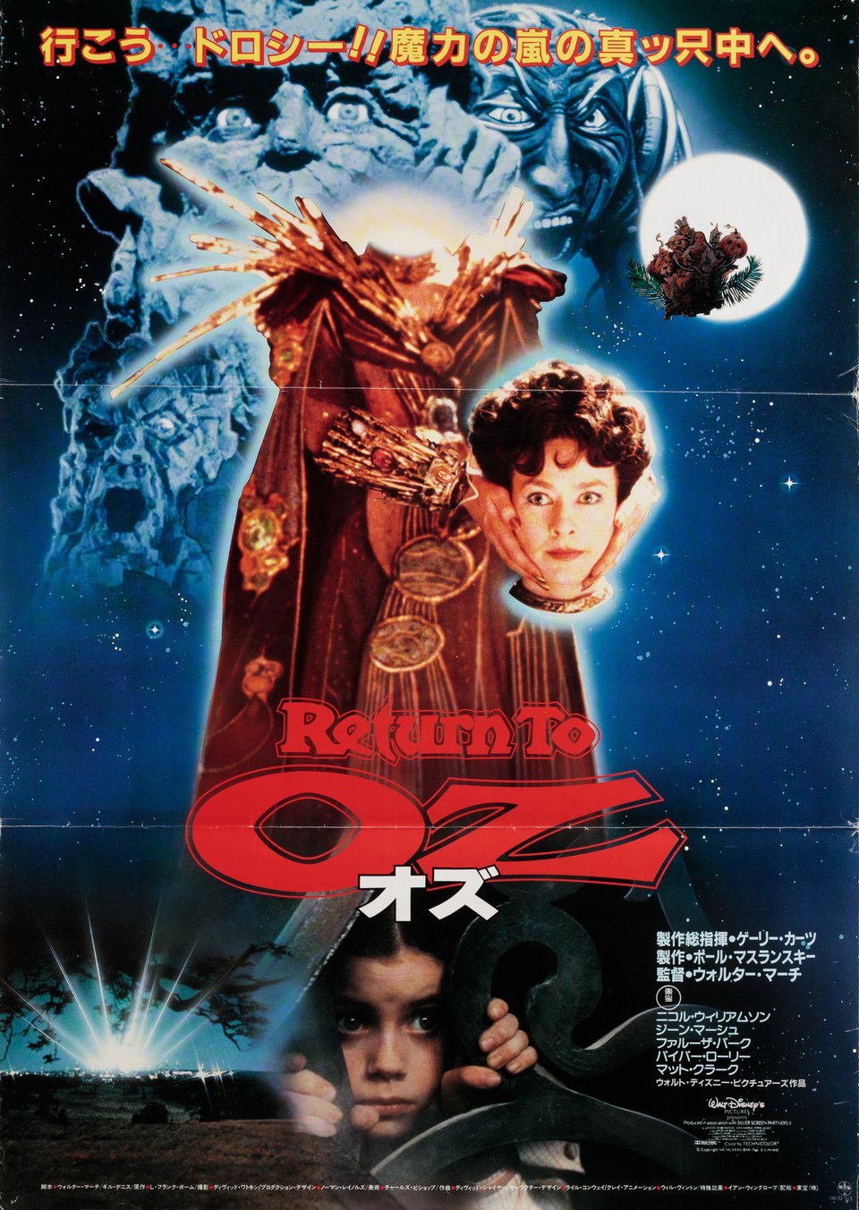 Return To Oz Original 1985 Japanese B2 Movie Poster Posteritati Movie Return To Oz Original 1985 Japanese B2 Movie Poster Posteritati Movie