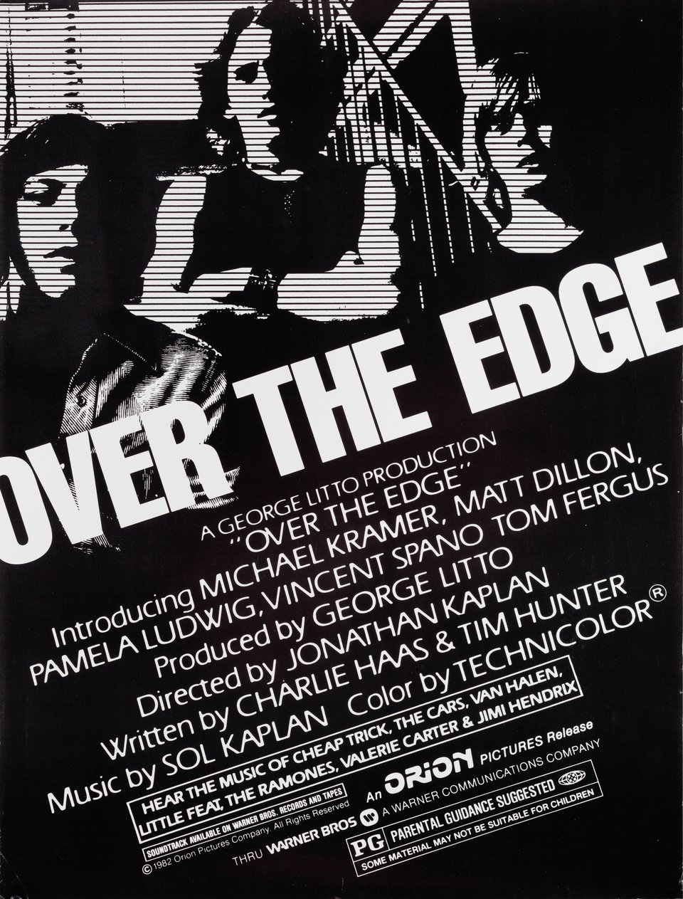 Over the Edge 1979 U.S. Poster - Posteritati Movie Poster Gallery