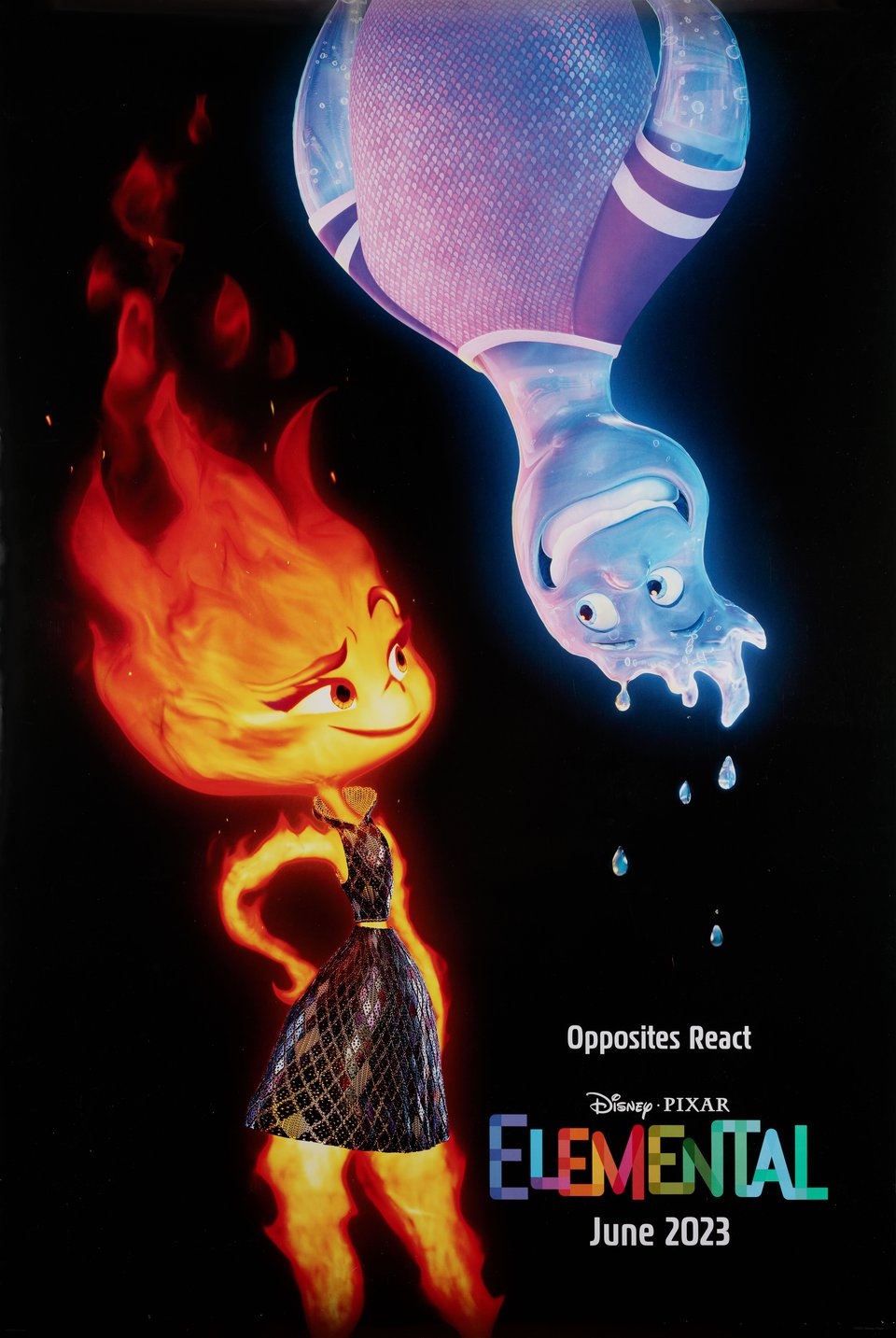 Elemental 2023 U.S. One Sheet Poster - Posteritati Movie Poster Gallery