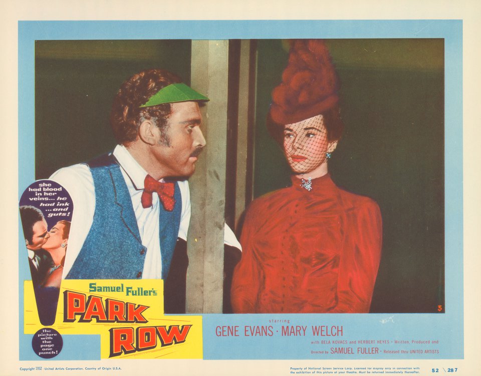 Park Row Original 1952 U.S. Lobby Card Set - Posteritati Movie Poster ...