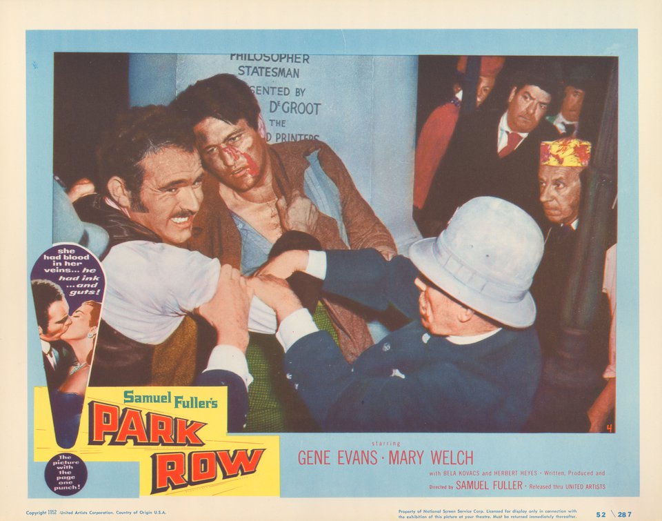 Park Row Original 1952 U.S. Lobby Card Set - Posteritati Movie Poster ...
