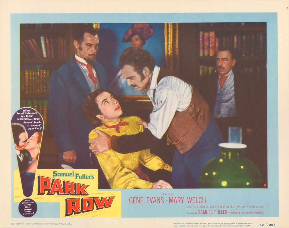 Park Row Original 1952 U.S. Lobby Card Set - Posteritati Movie Poster ...