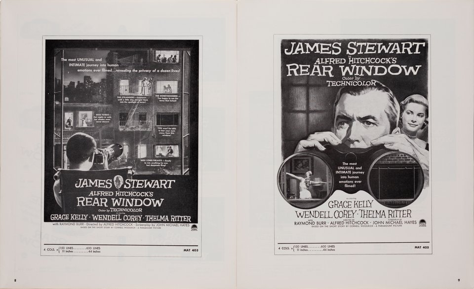 Rear Window Original 1954 U.S. Movie Pressbook - Posteritati Movie ...