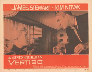 Cartaz De Vertigem 1958