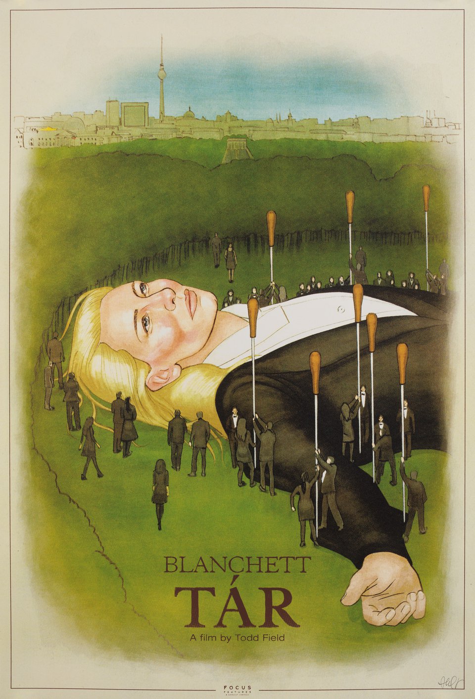 Tar Original 2023 U.S. Screenprint - Posteritati Movie Poster Gallery