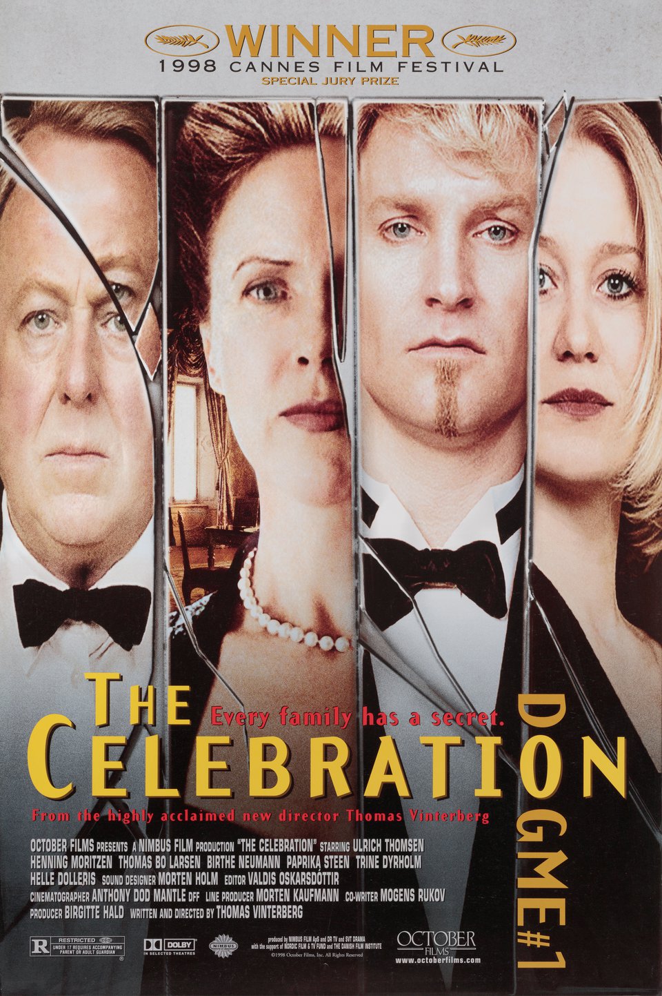 The Celebration Original 1998 U.S. One Sheet Movie Poster - Posteritati ...