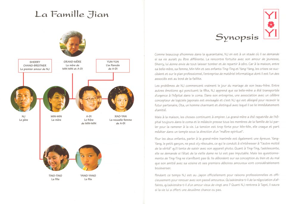 Yi Yi Original 2000 French Movie Pressbook - Posteritati Movie Poster ...