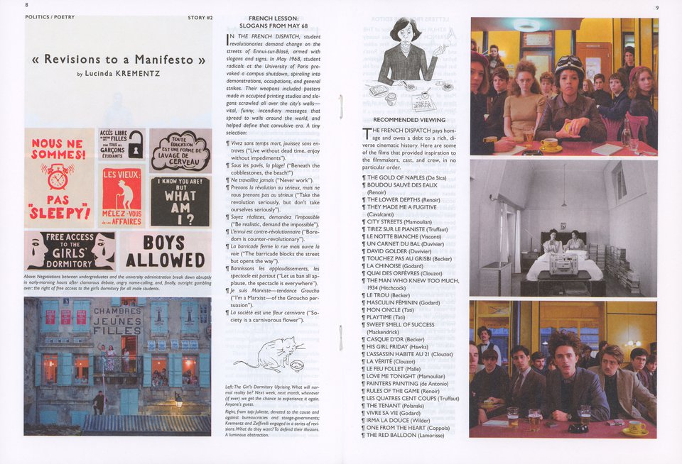 The French Dispatch Original 2020 U.S. Magazine - Posteritati Movie ...