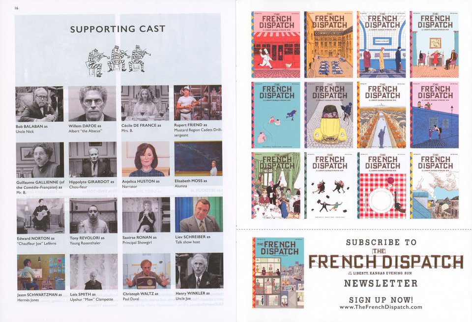 The French Dispatch Original 2020 U.S. Magazine - Posteritati Movie ...