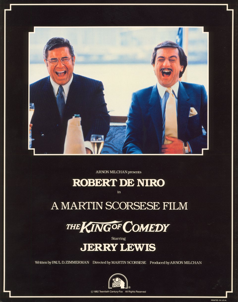 The King of Comedy Original 1982 U.S. Brochure - Posteritati Movie ...