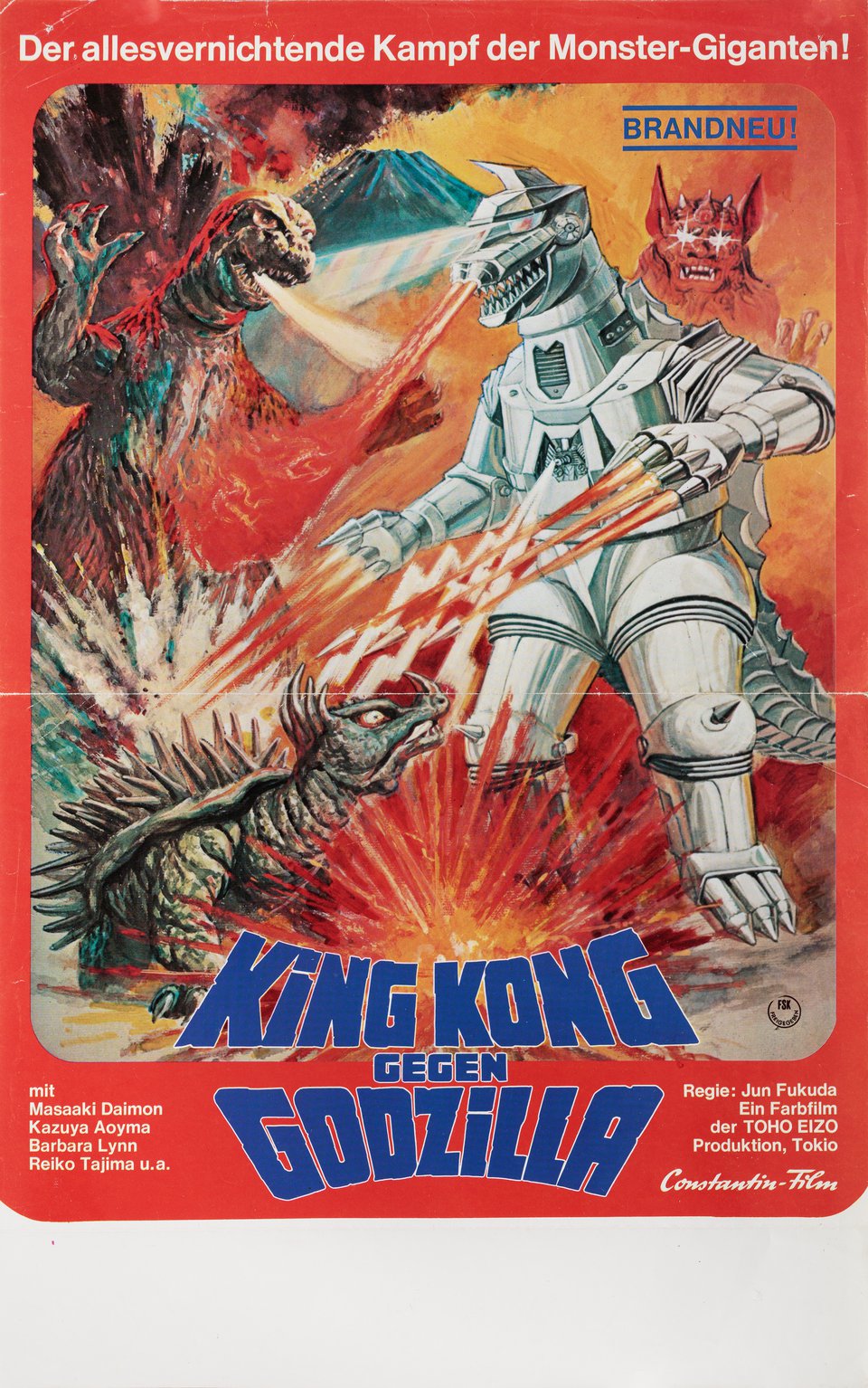 Godzilla Vs Mechagodzilla 2 Poster