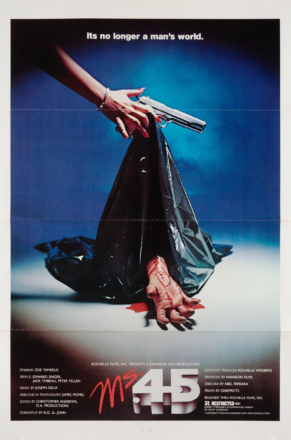 Ms. 45 Original 1981 U.S. One Sheet Movie Poster - Posteritati Movie Poster Gallery