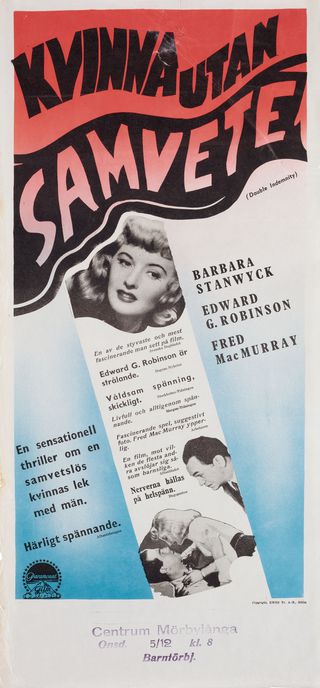 double indemnity poster