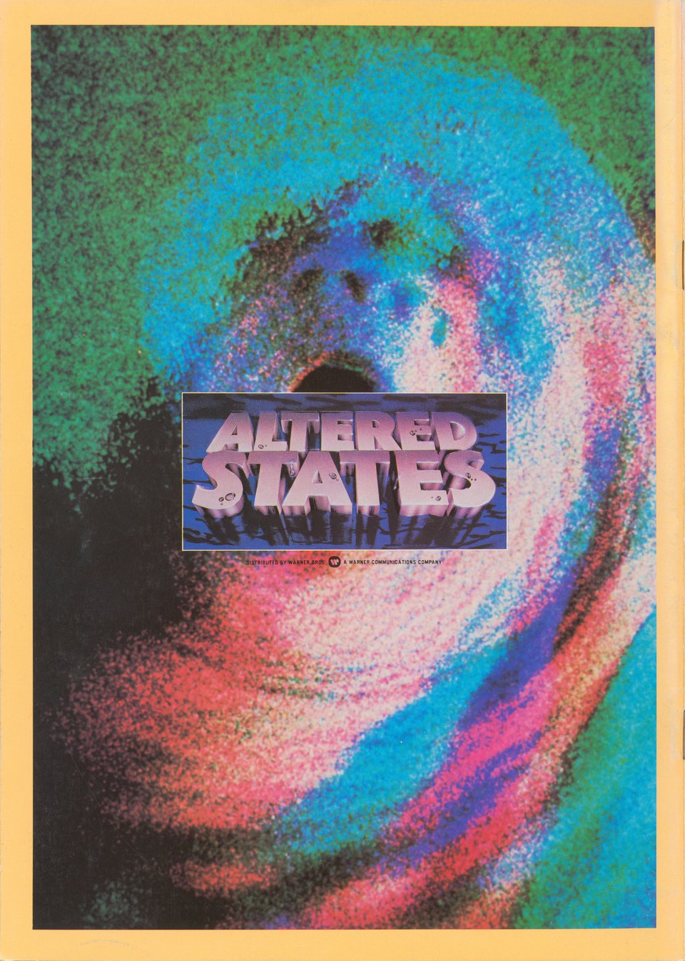 Altered States Original 1980 Japanese Movie Program - Posteritati Movie ...