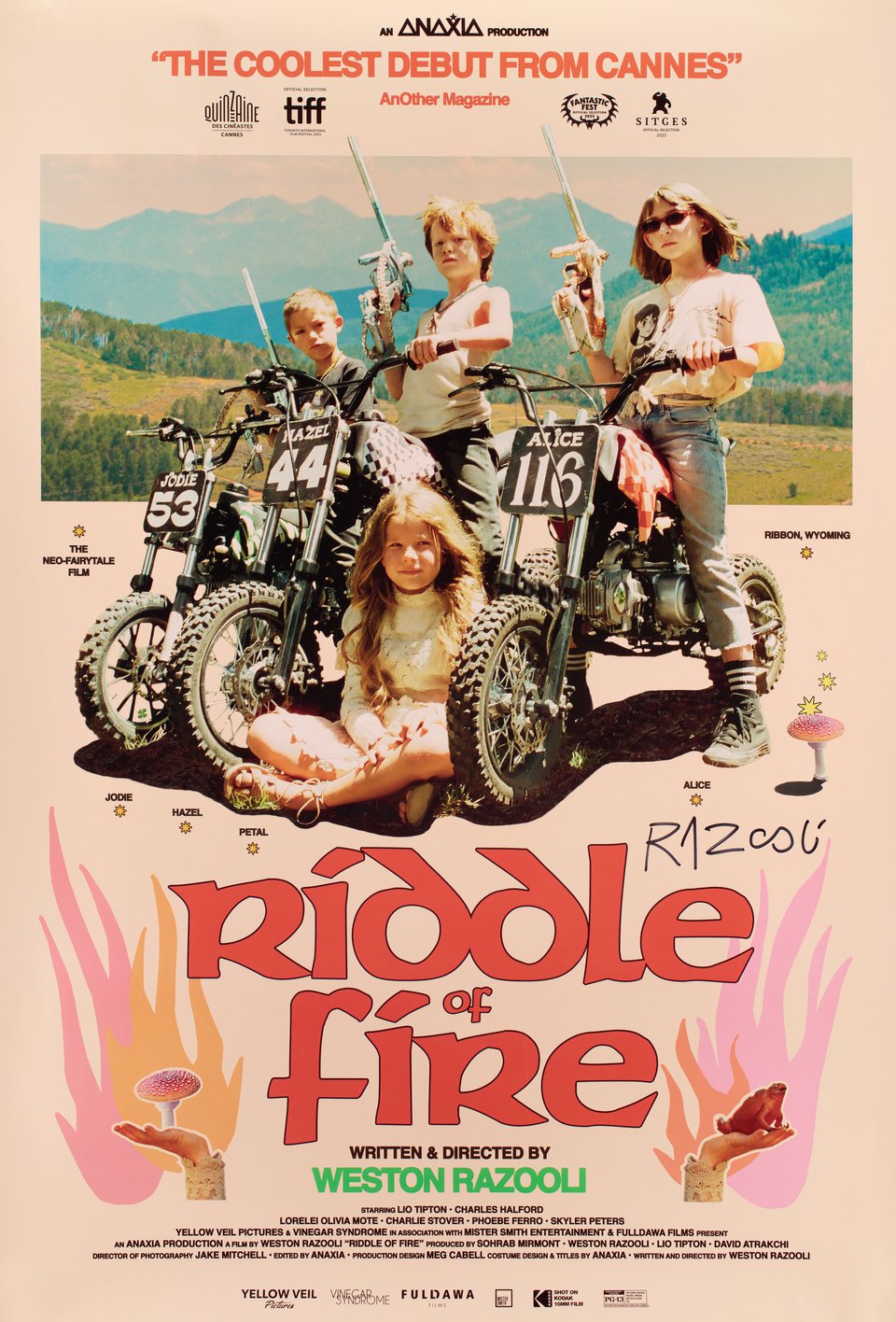 Riddle of Fire Original 2024 U.S. One Sheet Movie Poster Signed by ...