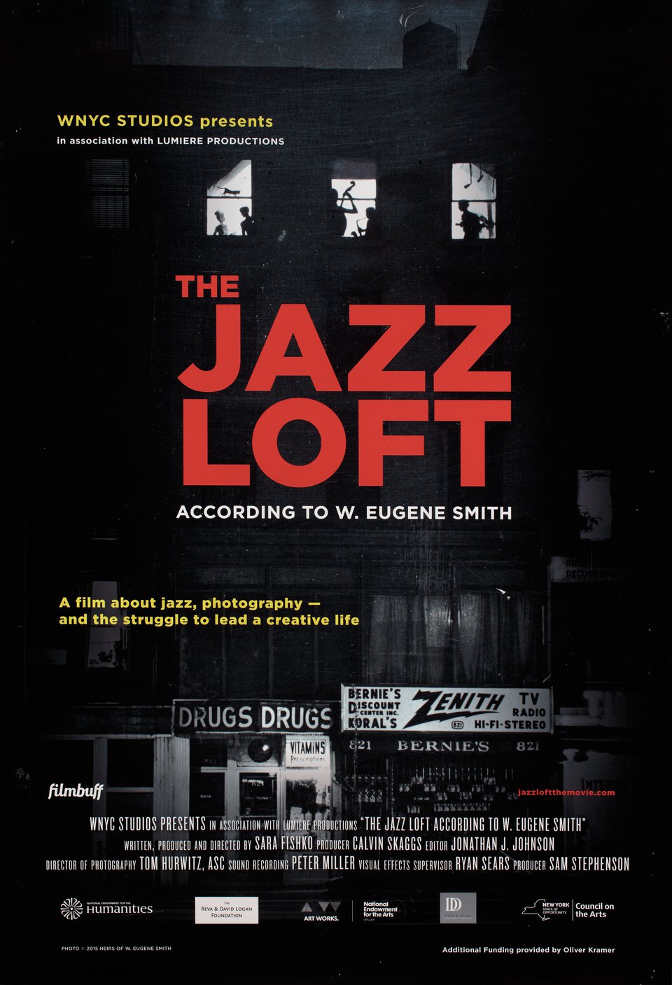 The Jazz Loft According to W. Eugene Smith Original 2016 U.S. One Sheet ...