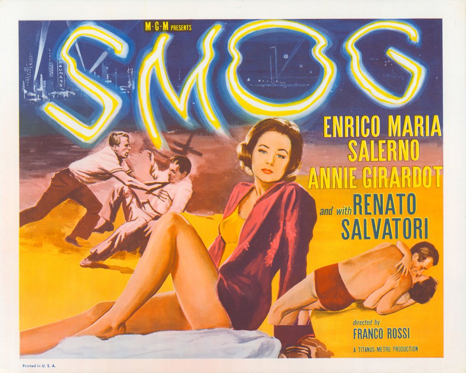Smog Original 1962 U.S. Title Card - Posteritati Movie Poster Gallery