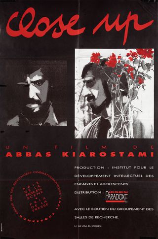 Close-Up (1990) Original Movie Posters - Posteritati Movie Poster Gallery