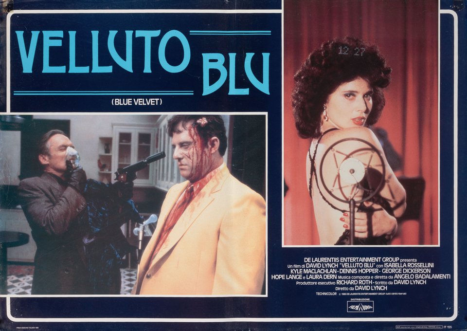 Blue Velvet Original 1986 Italian Fotobusta Movie Poster - Posteritati ...