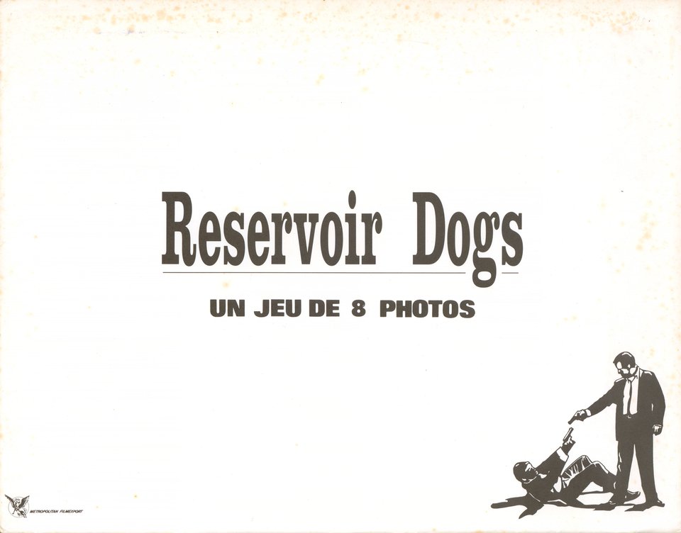 Reservoir Dogs Original 1992 French Envelope - Posteritati Movie Poster Gallery