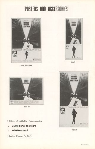 Naked Under Leather Original 1968 U.S. Movie Pressbook - Posteritati Movie Poster Gallery