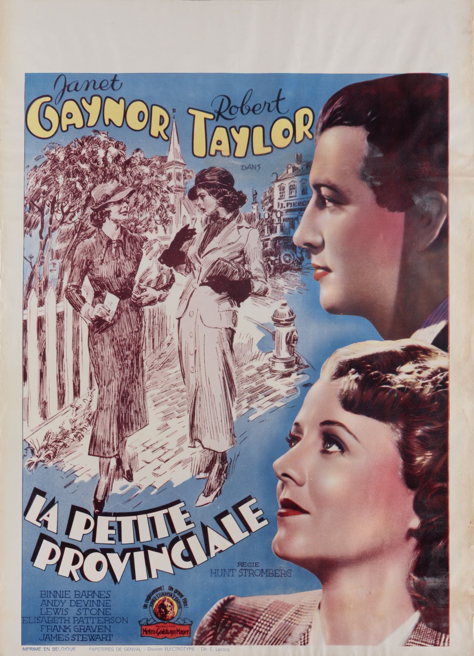 Small Town Girl Original 1936 Belgian A1 Movie Poster - Posteritati Movie Poster Gallery