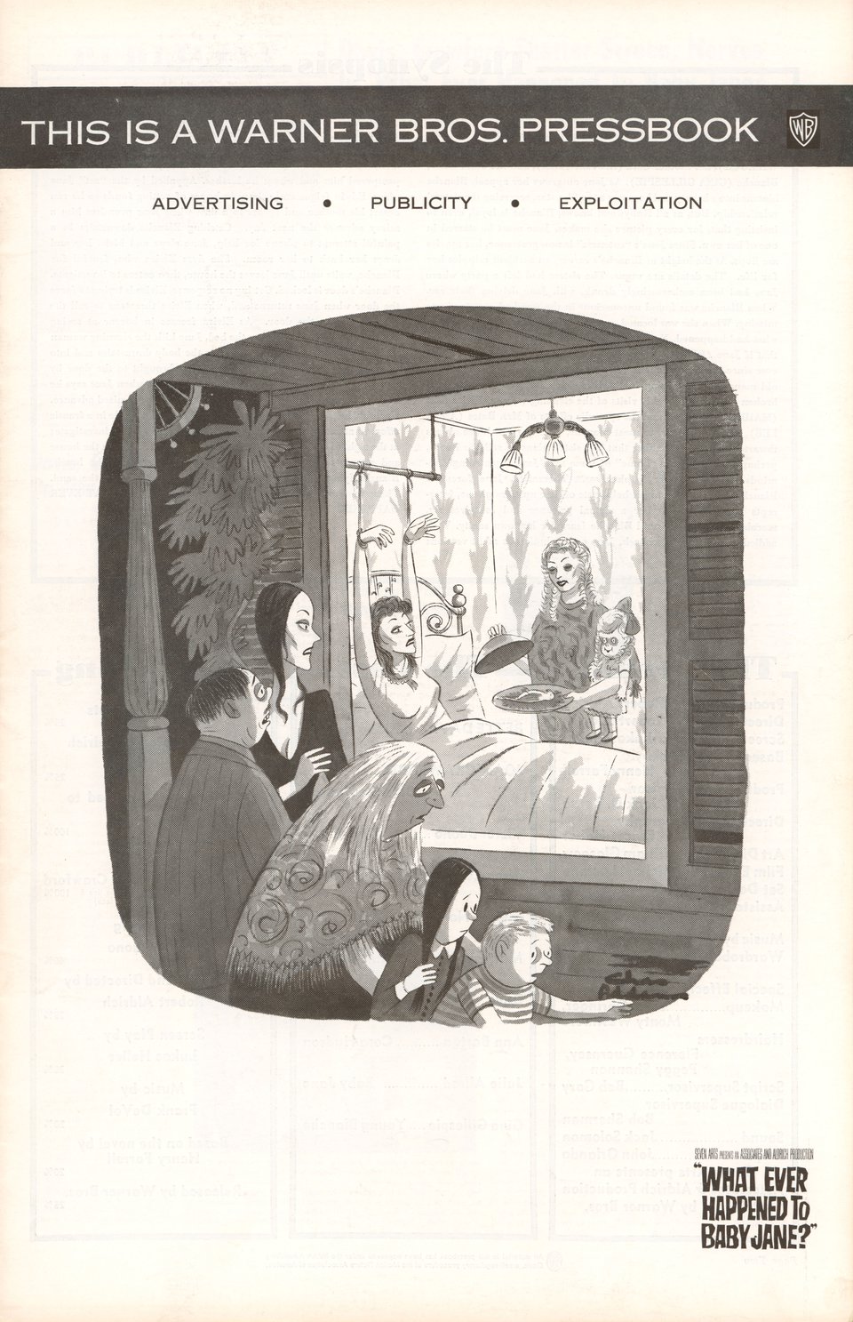 What Ever Happened to Baby Jane? Original 1962 U.S. Movie Pressbook - Posteritati Movie Poster ...