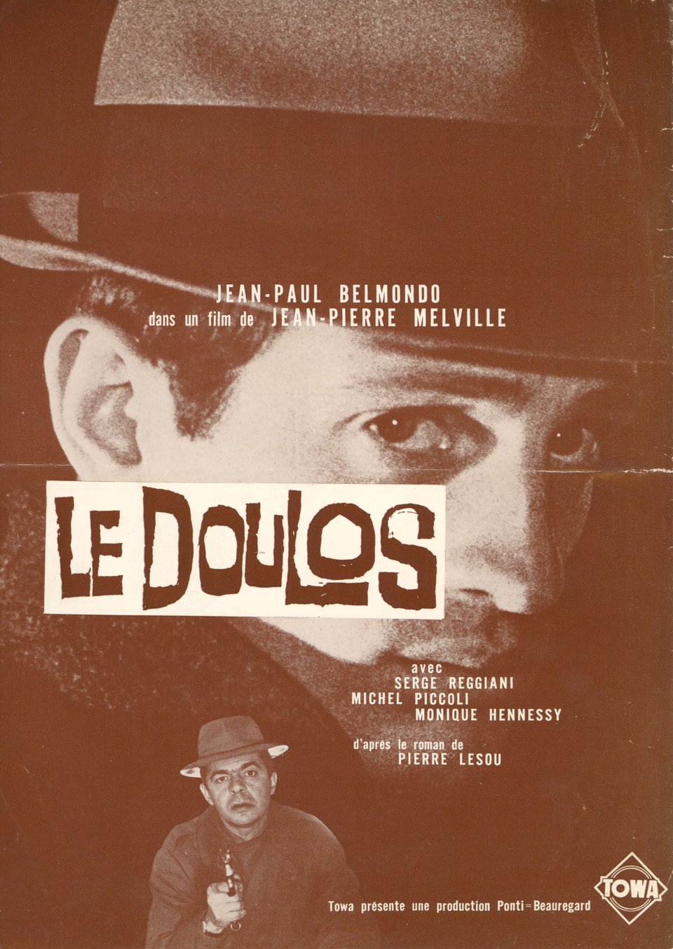 Le Doulos Original 1962 Japanese Movie Program - Posteritati Movie ...