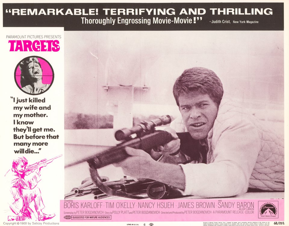 Targets Original 1968 U.S. Scene Card - Posteritati Movie Poster Gallery