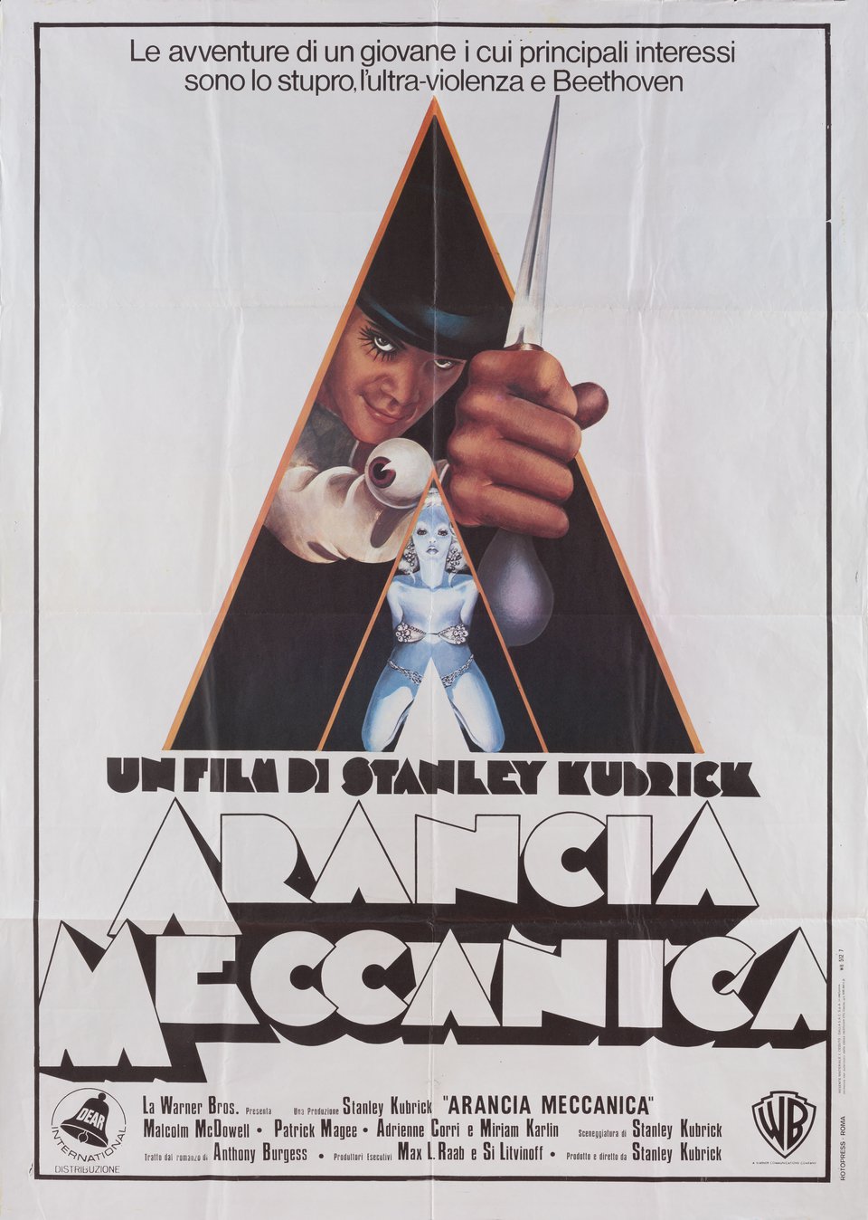 a clockwork orange 1971 poster