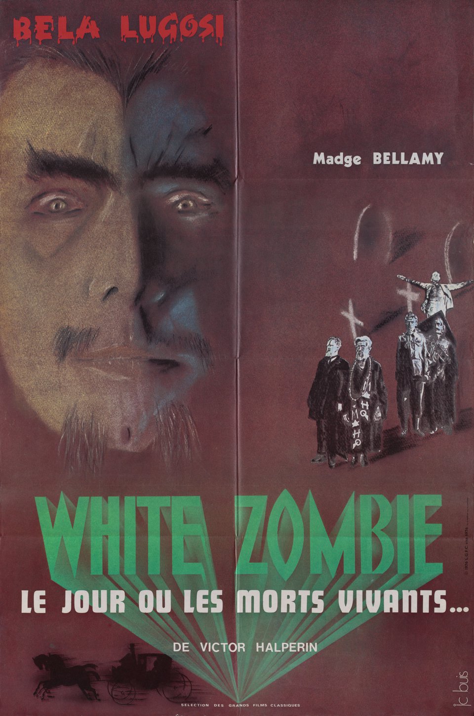 white zombie poster