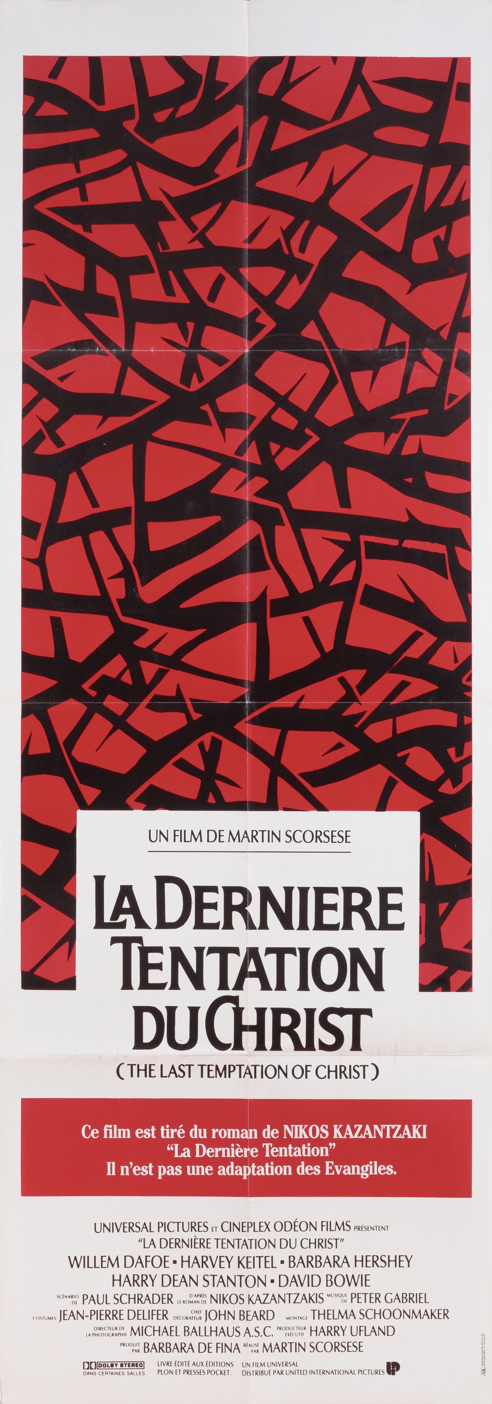 The Last Temptation of Christ (1988) Original Movie Posters ...