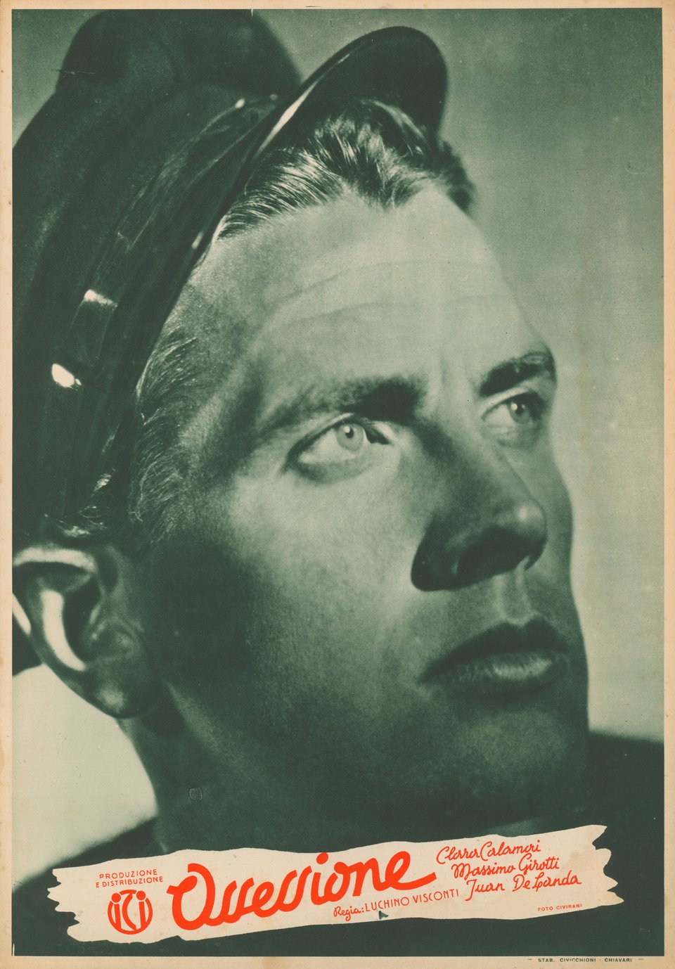 Ossessione Original 1943 Italian Fotobusta Movie Poster - Posteritati ...