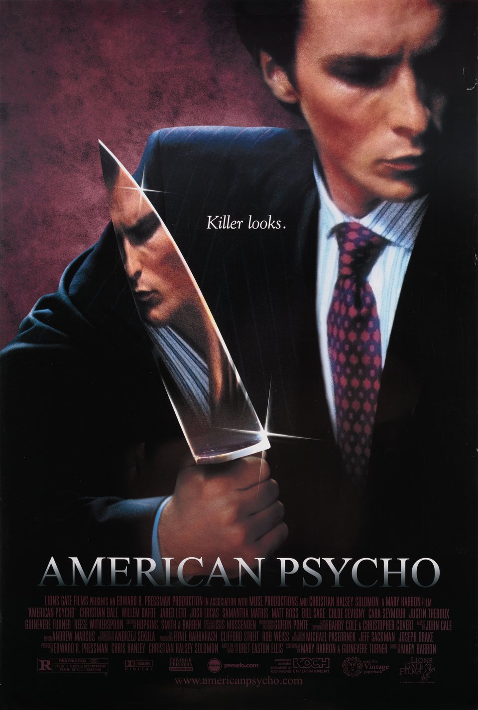 patrick bateman cigar poster